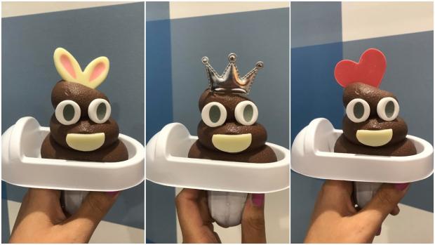 El helado de emoji de popo, genial y asqueroso